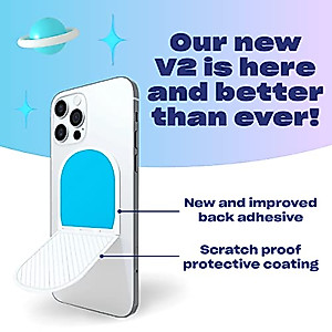 Flipstik 2.0 Foldable Adhesive Phone Mount – Sticks to Any Flat Surface – Hands Free Selfies, Videos, Car Mount, Phone Stand, Travel Accessory – Sticky Phone Mount | Sentiment Calm