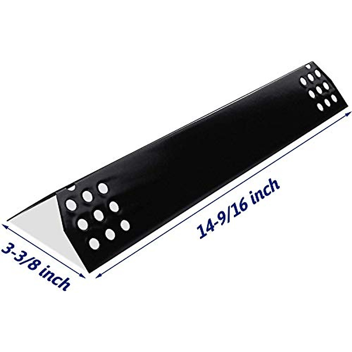 Grill Replacement Parts for Nexgrill 720-0896B 720-0896C 720-0882A 720-0896 720-0925 Grills, 6 Pack Heat Plates Flame Tamers for Nexgrill Deluxe 6 Burner Grills, Grill Master 720 0697 Heat Shields