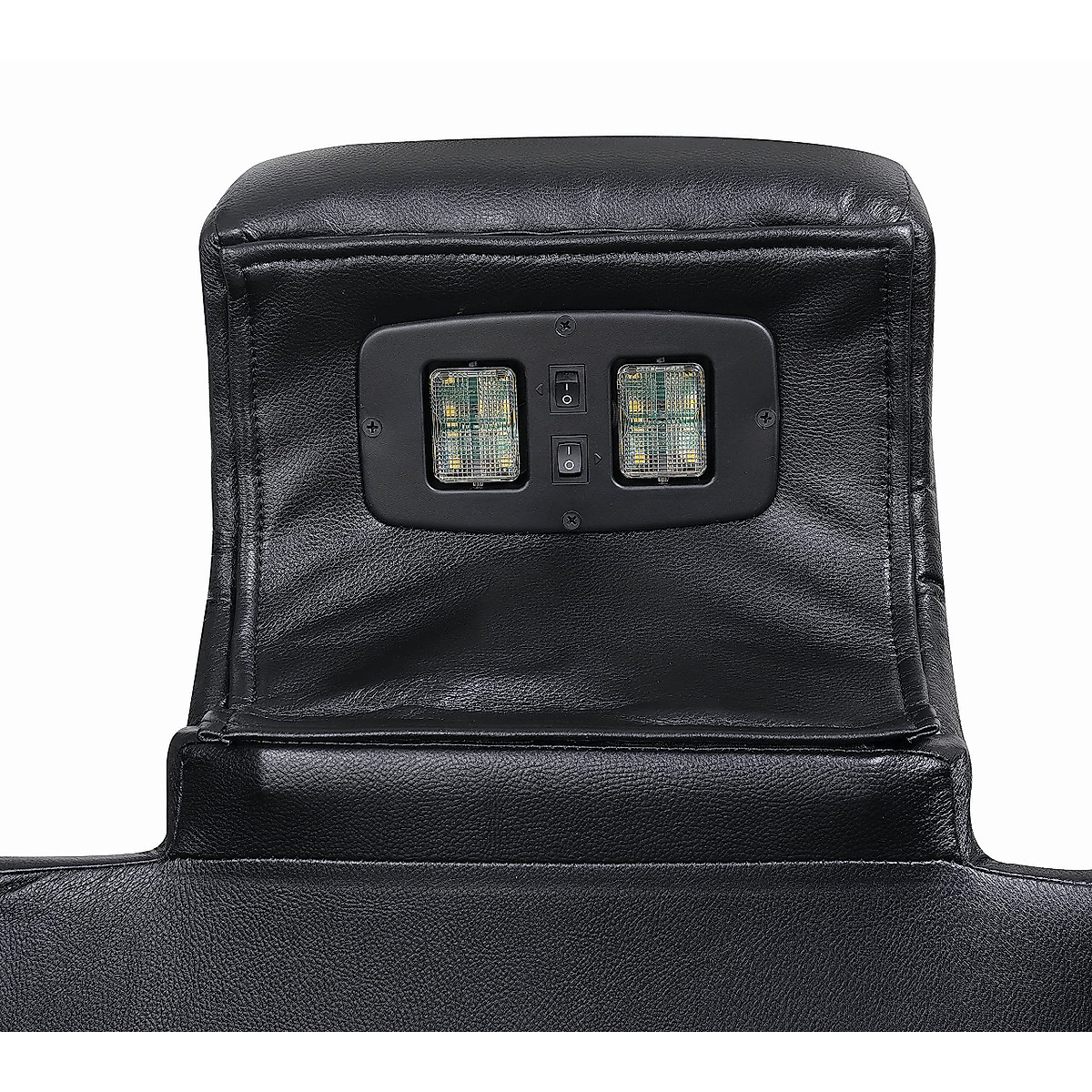 Coaster Furniture Delange Reclining Power Sofa with Adjustable Headrests and Storage in Armrests Black 601741P