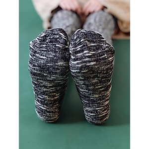 HYTENSUN Women Thigh High Cotton Knitted Winter Boot Sock Vintage Cozy Warm Extra Long Leg Warmer Over the Knee High Stocking