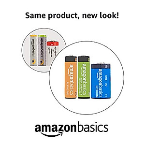 Amazon Basics 48-Pack D Cell Alkaline Everyday Batteries, 1.5 Volt, 3-Year Shelf Life