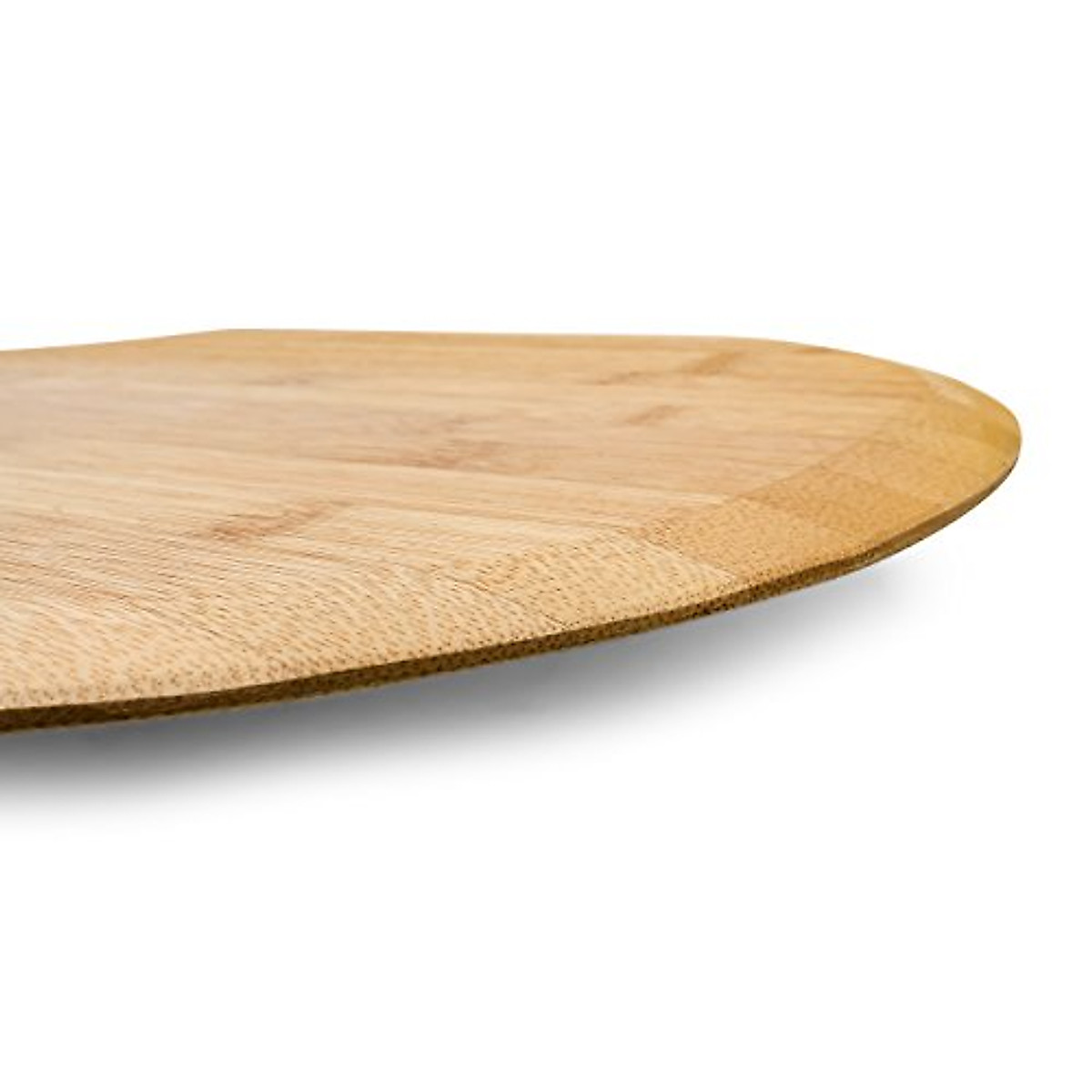 Camco Bamboo Pizza Peel, Charcuterie with Handle - Pizza & Bread Serving or Baking Board | Cutting Board & Serving Tray for Fruit, Vegetables and Cheese - (53000)