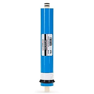 Hydron TW-1812-50 DI or RO Reverse Osmosis Membrane Replacement 50 GPD, Fits Any Standard RO Unit