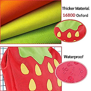 JanYoo Rabbit Hay Feeder Bag for Cage Guinea Pig Timothy Hay Dispenser Storage Manger Hanging Large Less Waste for Bunny