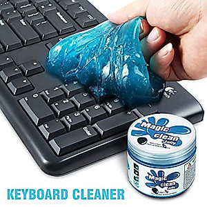 DNA MOTORING TOOLS-00151 Car Cleaning Jelly Auto Detailing Tool Universal Car Clean Gel Auto Interiors Home & Office Electronics Cleaning,Blue