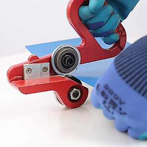 Hand Pull Metal Cutter Shear.Labor Saving Sheet Metal Tools,As Efficient as an Electric Metal Cutter.Portable,No Electricity Required,Easy, Fast adj.Suitable for Metal Plates Below 20GA