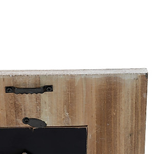 Foreside Home and Garden White Antique 4 x 6 inch Bead Decorative Wood Picture Frame (FFRD09927)