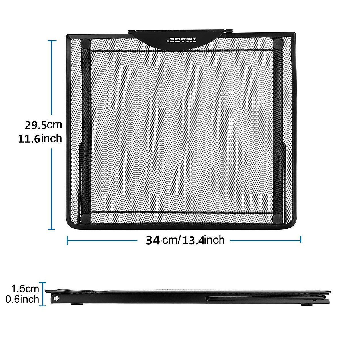 IMAGE Large Version Stand Ventilated Adjustable Light Box Laptop Pad Stand, Multifunction(12 Angles) Skidding Prevented Tracing Holder for AGPtek/Huion A3 A4 LED Tracing Light Pad & Diamond Painting