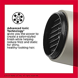 Revlon Turbo Hair Dryer | 1875 Watts of Maximum Shine, Fast Dry (Silver)