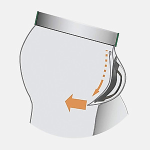 Shock Doctor Boys Ultra Pro Boxer Brief with Ultra Cup, Grey, Medium