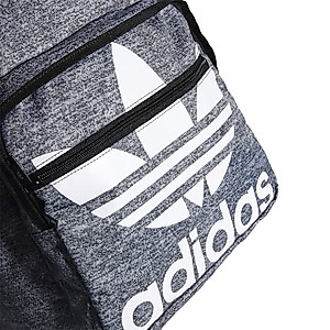 adidas Originals Trefoil Pocket Backpack, Jersey Onix Grey, One Size