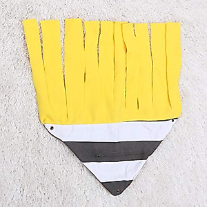 POPETPOP Corner Fleece Forest Guinie Pig Hideout - Guinea Pig Hammock Small Pet Hanging Bed Sleeping - Pet Hideaway for Hamster, Guinea Pigs, Ferrets, Chinchillas - Size 3