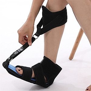 Brace Adjustable Elastic Ankle Support for Heel Ankle Arch Foot Pain Plantar Fasciitis Night Splint Foot Drop 0616