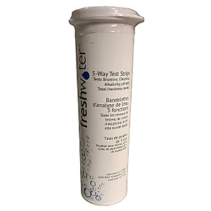 FreshWater Hot Spring Spas Portable 5 Way Test Strips 80090