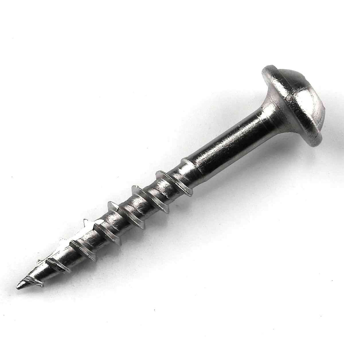 Kreg SML-C125S5-100 Stainless Steel Pocket-Hole Screws, 1 1/4 Inch, #8 Coarse Thread, Maxi-Loc Head, (100 Count)