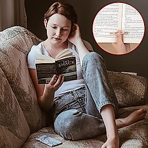 2Pcs Book Opener Holder Thumb Dried Flower Resin Book Page Holder Thumb Book Holder Reading Accessories for Book Lovers