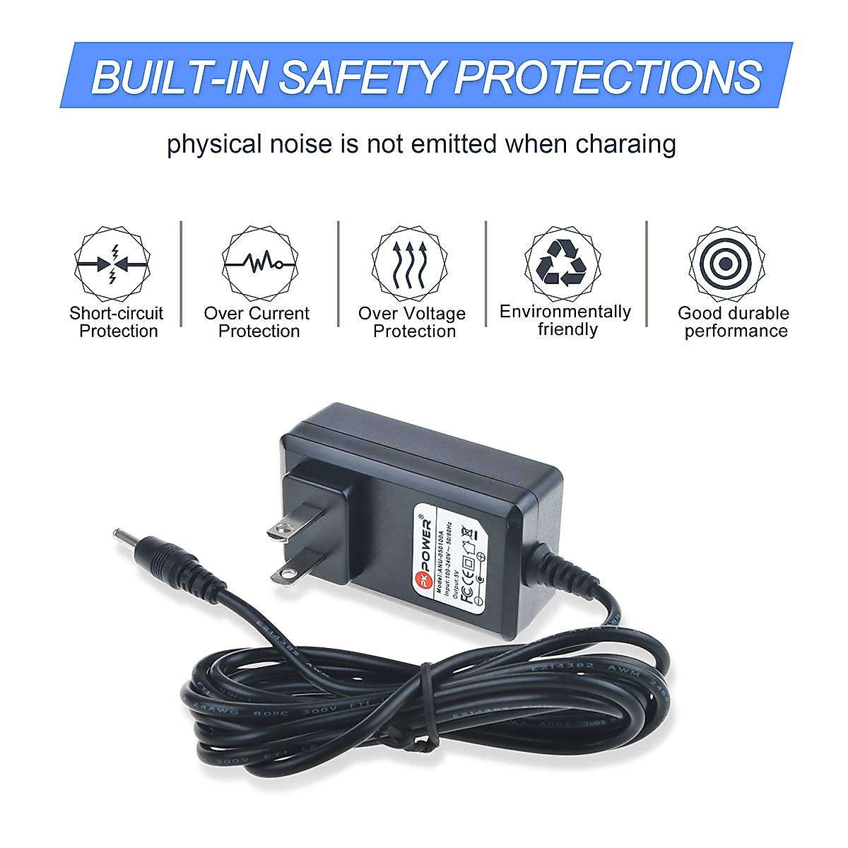 PK Power AC Adapter Charger Compatible with 6v 1a Mettler Toledo BTA231-690U Power Supply Charger