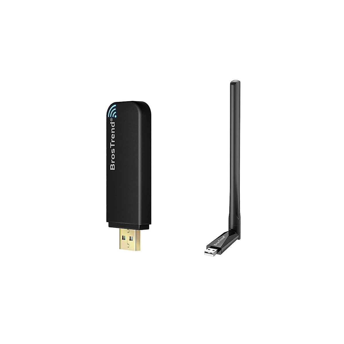 BrosTrend Linux USB WiFi Adapter 1200Mbps Supports Ubuntu, Mint, Kali, Debian, Kubuntu and BrosTrend 650Mbps Linux WiFi Adapter
