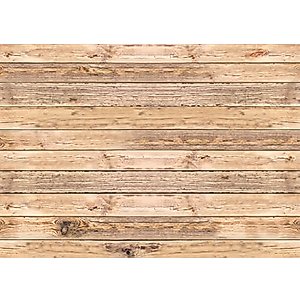 Alltten 10x8FT Thin Vinyl Brown Wood Backdrops Wood Wall Photography Background Newborn Baby Shower Children Birthday Party Cake Smash Decors Wooden Background Professional Studio Photoshoot Props F9
