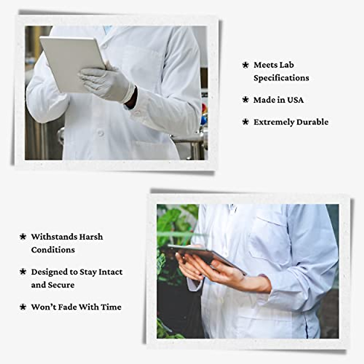 ButtonMode Lab Coat Buttons (Fits Allheart, Dickies, Figs, Healing Hands, Landau Labcoats) with 2 Holes 22pc Set Has 11 Front (19mm or 3/4 Inch), 11 Sleeve (15mm or 5/8 Inch), White, 22-Buttons