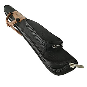 Xavnia Soft Clarinet Case Soprano sax Saxophone EWI Electronic Torch Gig Bag 1200D 15mm Padded with Leather Carry Handle