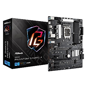 ASRock Z690 Phantom Gaming 4 LGA 1700 Intel Z690 SATA 6Gb/s DDR4 ATX Intel Motherboard