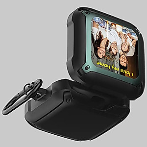 ONY Custom Compatible Beats Fit Pro Case Cover, New Colorblock Armor Look, Drop Resistant Headphone Cover, Keychain Included