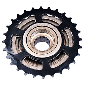 FOMAS Mountain Bike Freewheel,MTB Freewheel 7 Speed,13-28T, Freewheel Screw On, Beach Cruiser,Fat Tire Bike,Cargo Bike,E-Bike Freewheel.
