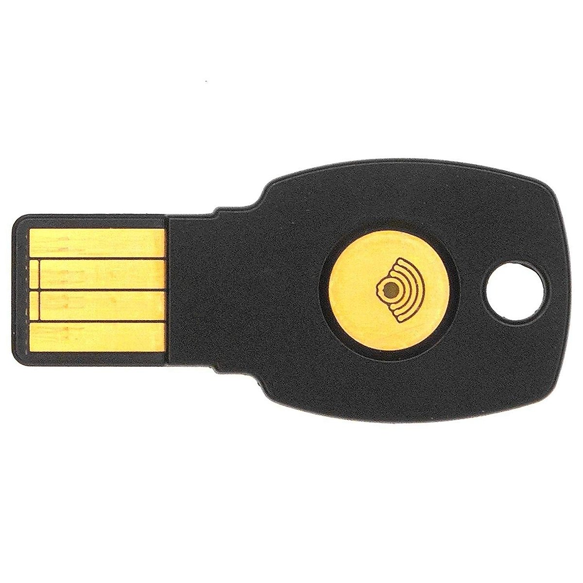 FEITIAN ePass K9 USB Security Key - Two Factor Authenticator - USB-A with NFC, FIDO U2F + FIDO2 - Help Prevent Account Takeovers with Multi-Factor Authentication