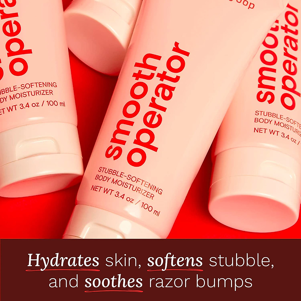 Alleyoop Smooth Operator Stubble-Softening Body Moisturizer - Vitamin A, C, E and Jojoba Oil Hydrate and Soften Your Skin - Works for Pre and Post Shave - Cruelty-Free and Paraben Free