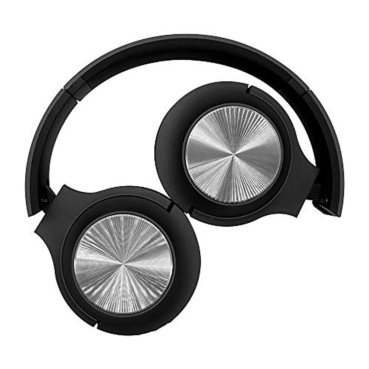 SoundBound Hands Free Wirless Over The Head Headphones Powerful Wireless Headphones Over Ear, Comfortable Big Cup (Black)