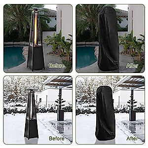 YLYAJY Home Outdoor Anti Dust Waterproof Patio Heater Cover Accessories Multi Function Garden Canopy Terrace Porch Durable