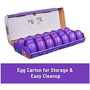 Kinetic Sand, 20-Pack Eggs with 3.3lbs Red, Yellow & Blue Play Sand for Egg Hunts, Party Favors & Goodie Bags, Sensory Toys for Kids Ages 3 and up