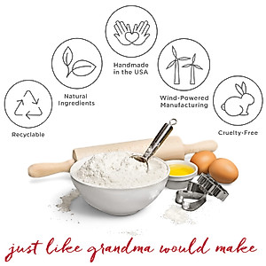 Stillwater Bath and Body™ Apple Pie Scented Candle for Home | Non Toxic Long Lasting Soy Candles | Delicious Scent | One Pint Mason Jar | Hand Made in The USA