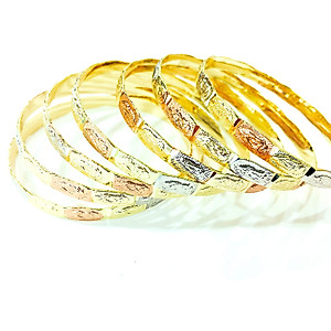 merajjewelry Virgen De Guadalupe Bangle #6 (2.75" inch Diameter)