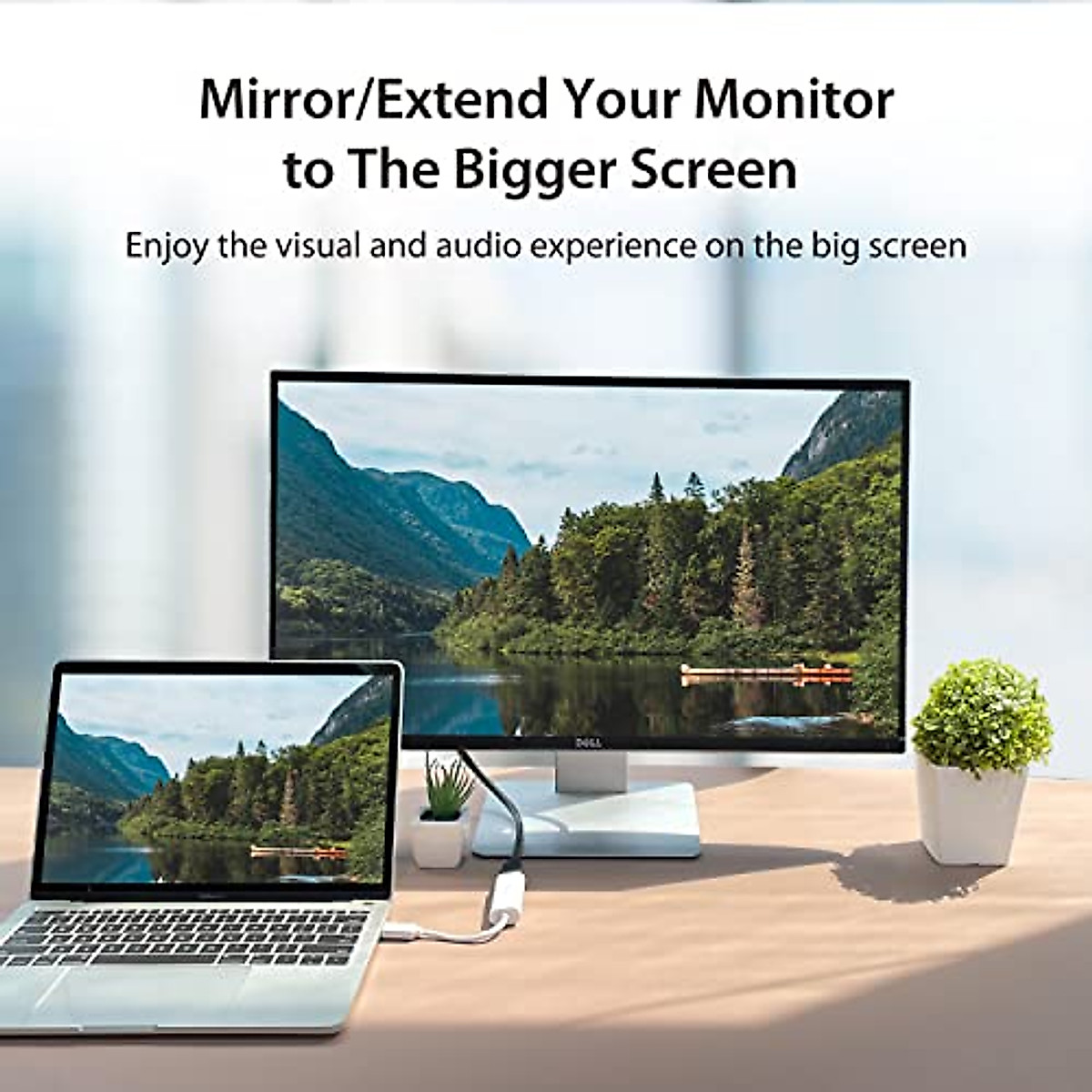 j5create JUA254 USB 3.0 to HDMI™ External Video Adapter, White