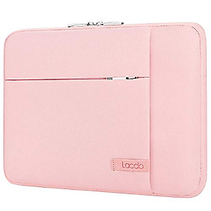 Lacdo Laptop Sleeve Case for 14 inch New MacBook Pro M2 / M1 Pro Max A2779 A2442 2023-2021, 13.5 inch Microsoft Surface Laptop 5 4 3 2 1/13.5" Surface Book 3 2 1 Computer Bag Water Resistant, Pink