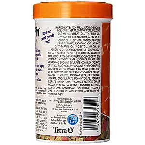 Tetra TetraFin Goldfish Flakes Food with ProCare, 4.4 oz
