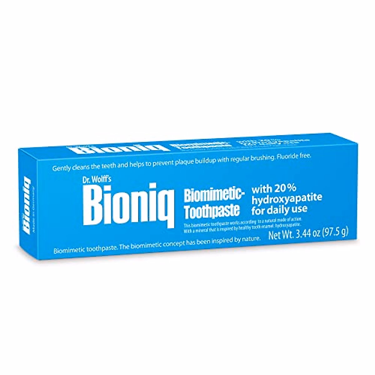 Bioniq Classic Biomimetic Toothpaste with 20 Percent Hydroxyapatite for Daily Use, 3.44 Ounce