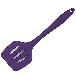 Chef Craft Premium Silicone Turner/Spatula, 11.75 inch, Purple
