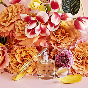 Lake & Skye Saffron Dusk Eau de Parfum Spray, Long Lasting Fragrance, 1.7 fl oz (50 ml) - Floral, Woody, Musky Scent.