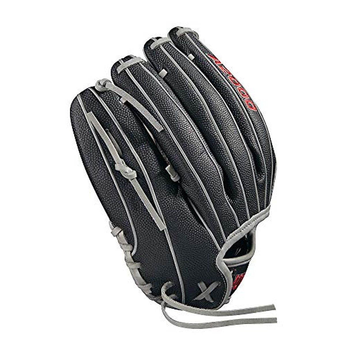 WILSON A2000 Spin Control Fastpitch H12 w/SuperSkin (Infield) - Right Hand Throw,12",Black, large, WBW10022112