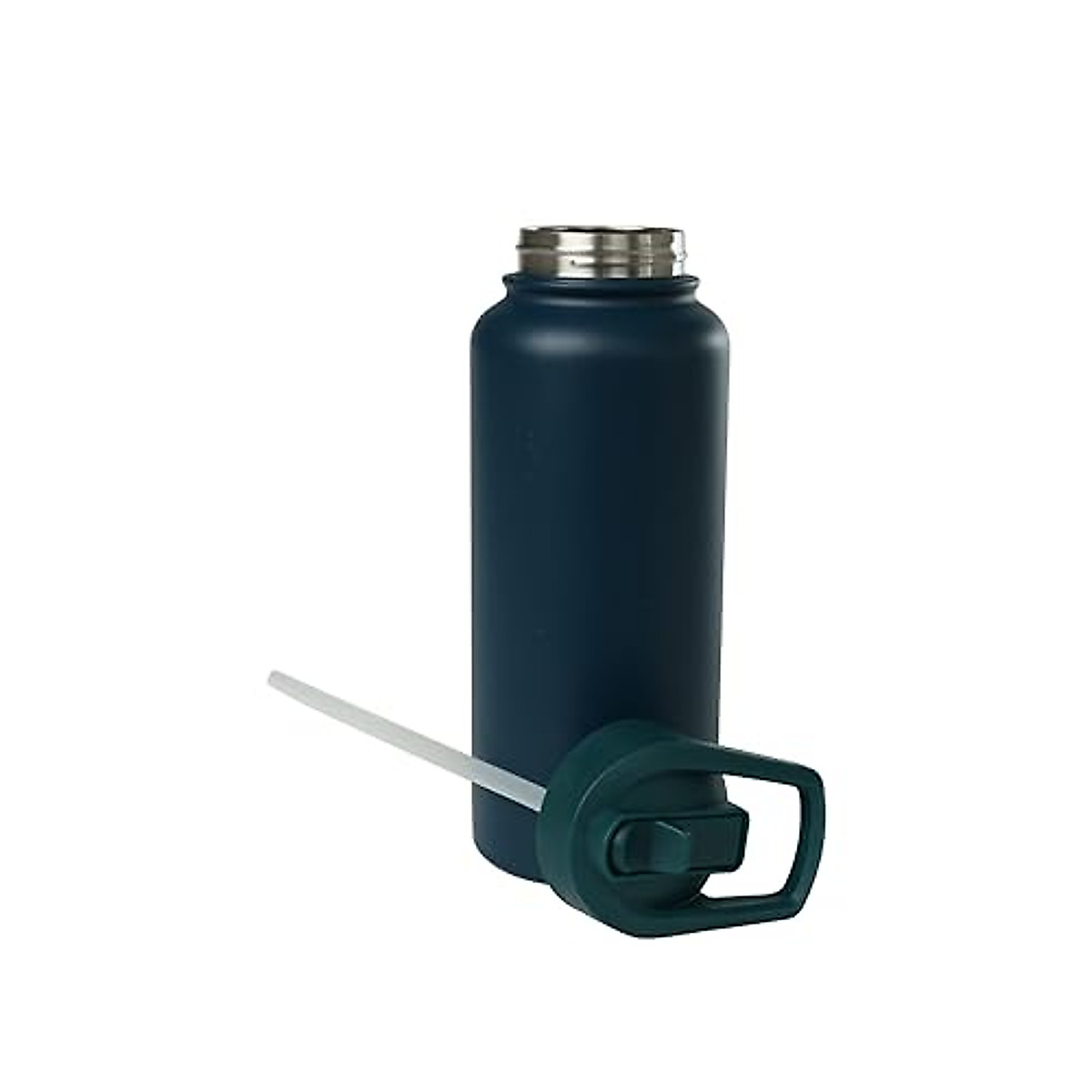 Sip+Sea St. Kitts 32 oz Stainless Steel Water Bottle with Straw Lid|Double Wall Vacuum Insulated