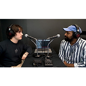 Rockville RHPA4 4 Channel Professional Headphone Amplifier Stereo or Mono Amp, Black, 4.6” x 3” x 2.36”