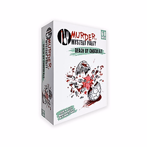 University Games 08441 Death by Chocolate Murder Mystery Dinner Party Game