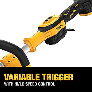 DEWALT 20V MAX* String Trimmer Kit, 5-Ah (DCST922P1)
