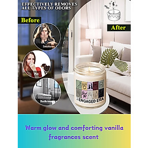 Funny Engagement Gifts Candle, Engagement Gifts for Couple, Wedding Gifts, Fiancee Gift for Women, Future Mrs and Bride to Be, Vanilla Scented Candle