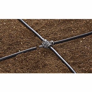 Gardena 1334/8334-U 4 Way Coupling 3/16-Inch - Micro Drip System