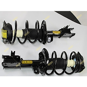 OREDY Front Struts for 2008 2009 2010 2011 2012 Nissan Rogue FWD Only Set of 2 Complete Shock Absorbers w/Coil Spring Assembly - 172609 172608