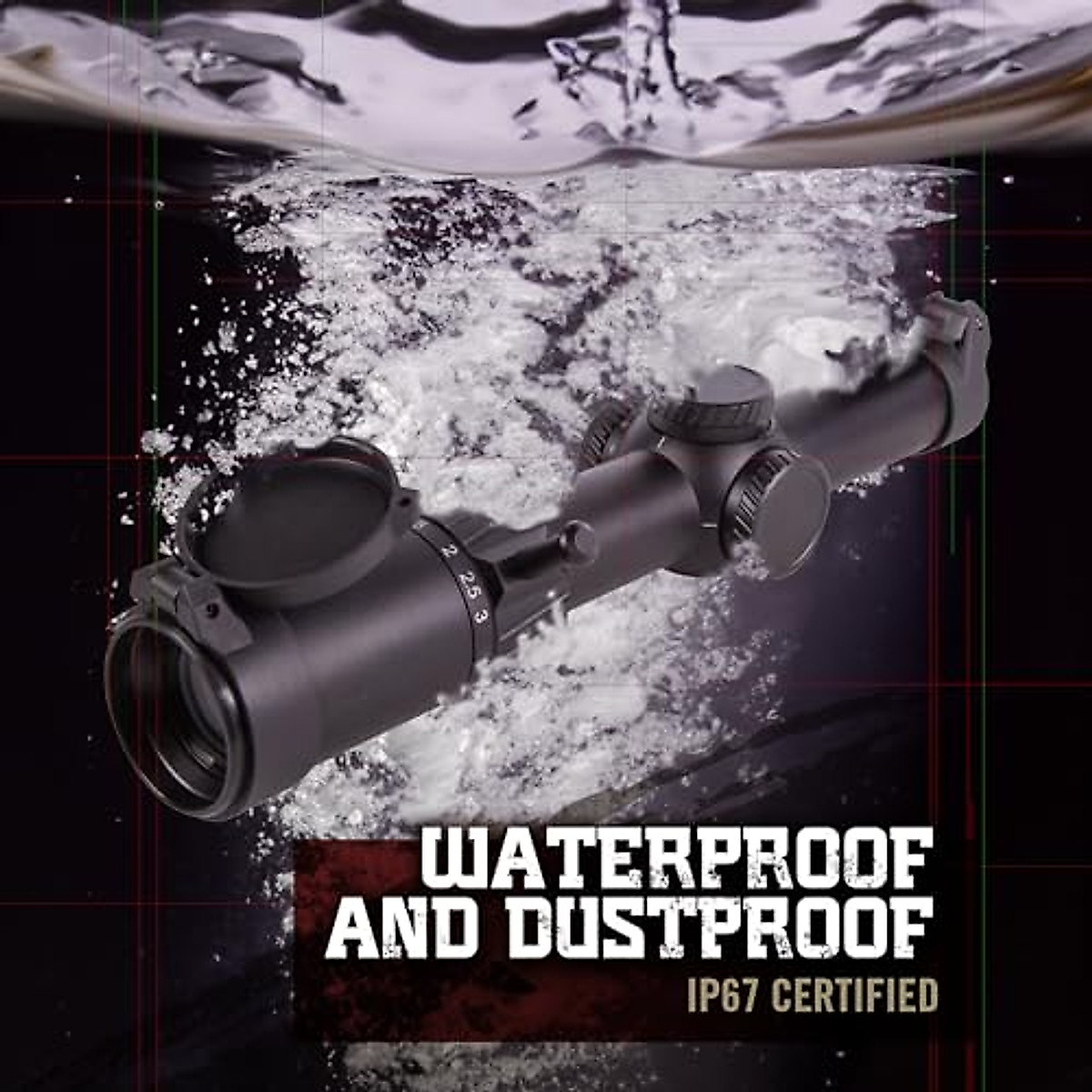 Sightmark Citadel 1-6x24 CR1 Riflescope